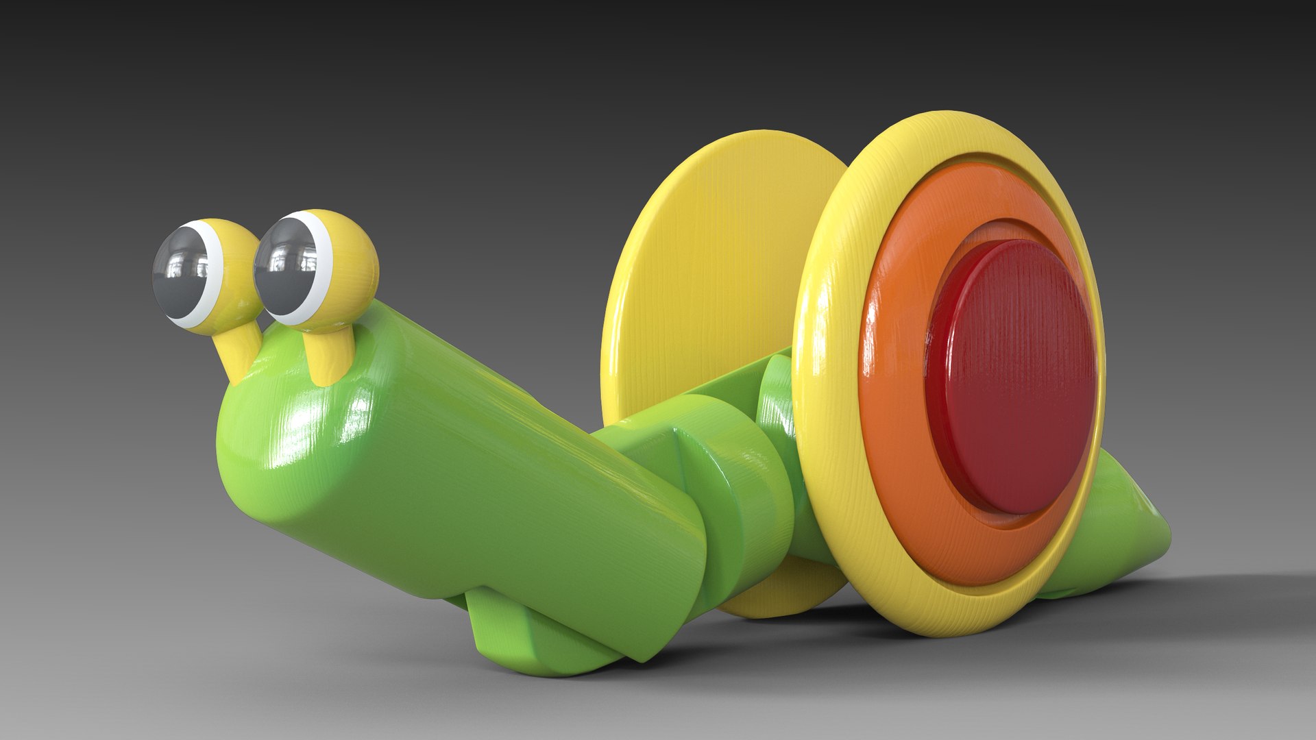 Toy Snail 02 3D Model - TurboSquid 1879054