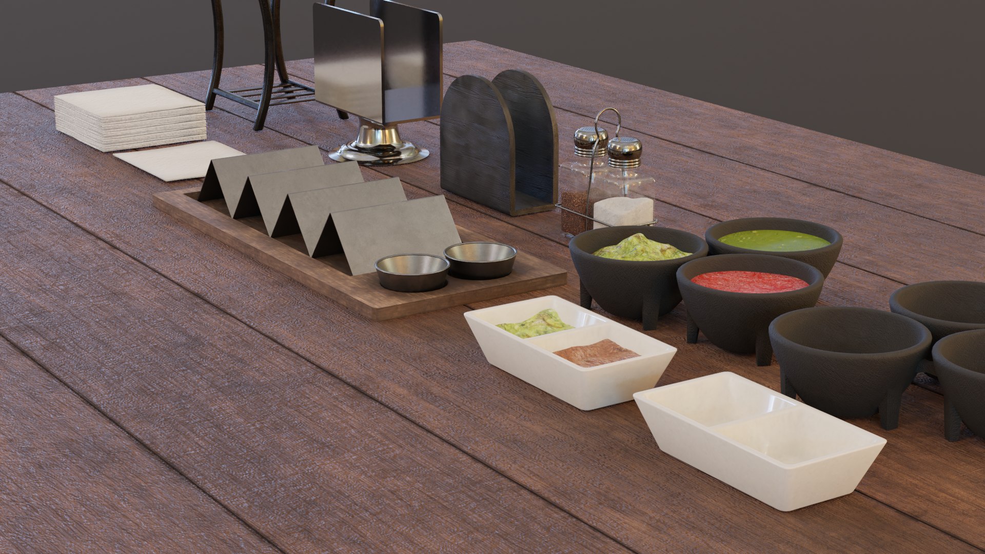 3D Restaurant Props - TurboSquid 1805800