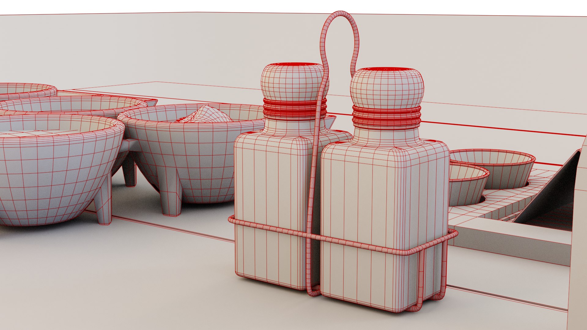 3D Restaurant Props - TurboSquid 1805800