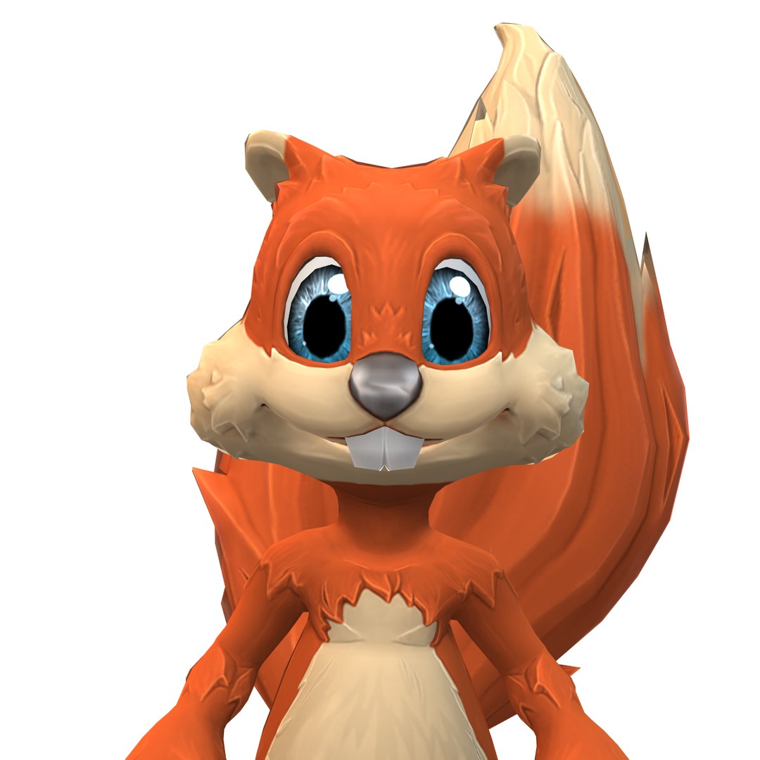 Conker Bare 3D - TurboSquid 2414401