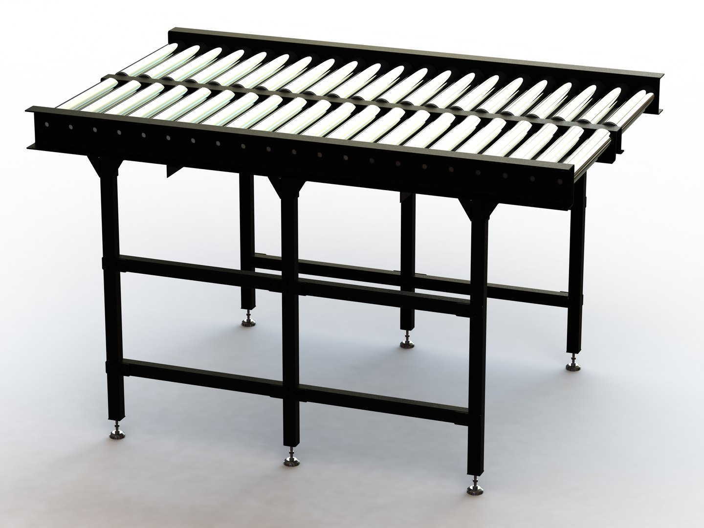 Free Roller Conveyor model - TurboSquid 2176864