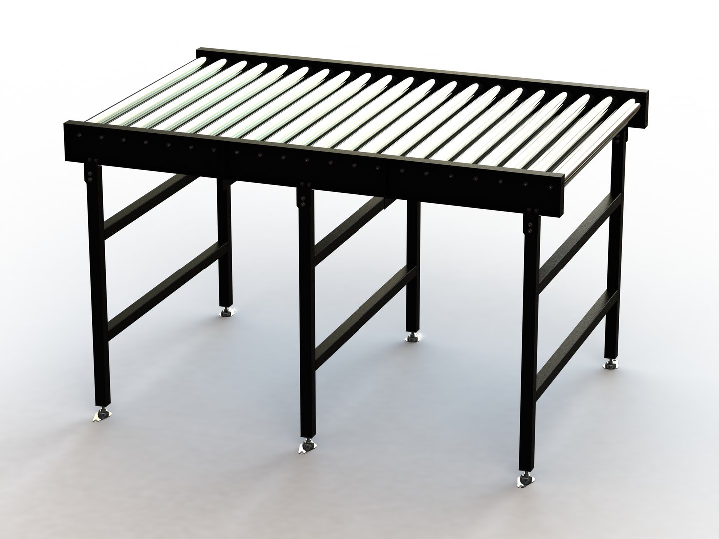 Free Roller Conveyor model - TurboSquid 2176864