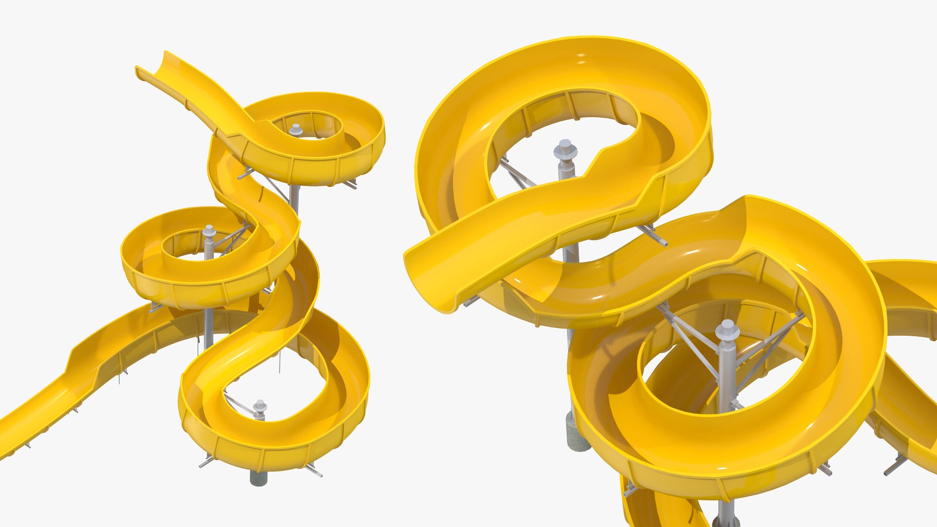3D Body Water Slide - TurboSquid 1505559