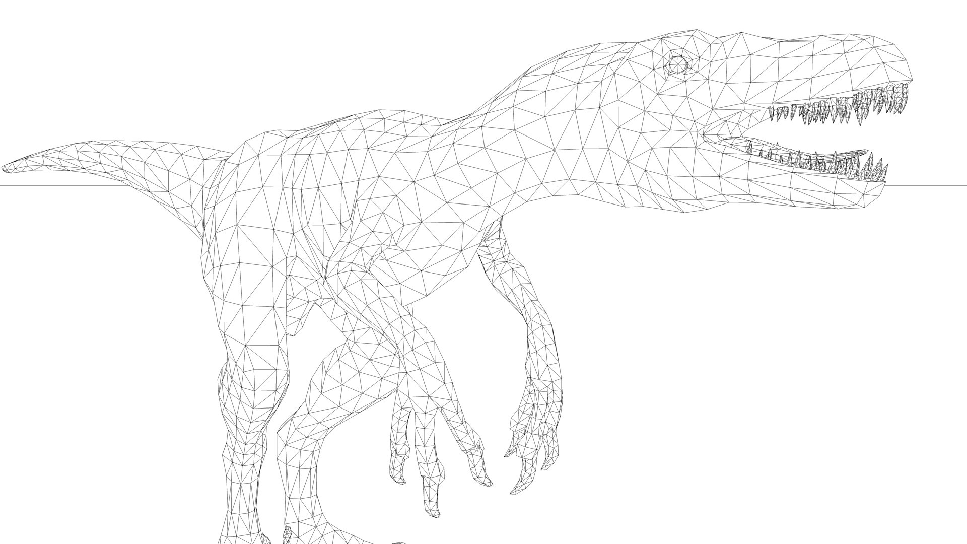 3D Raptor Rigged And Animated - TurboSquid 2348395