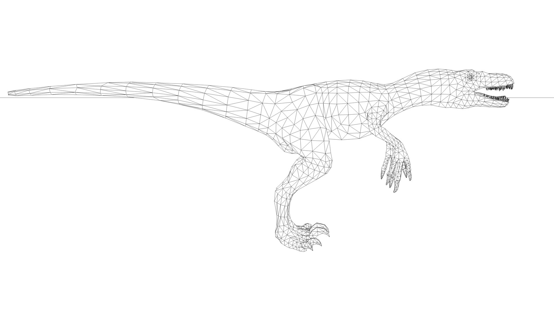 3D Raptor Rigged And Animated - TurboSquid 2348395