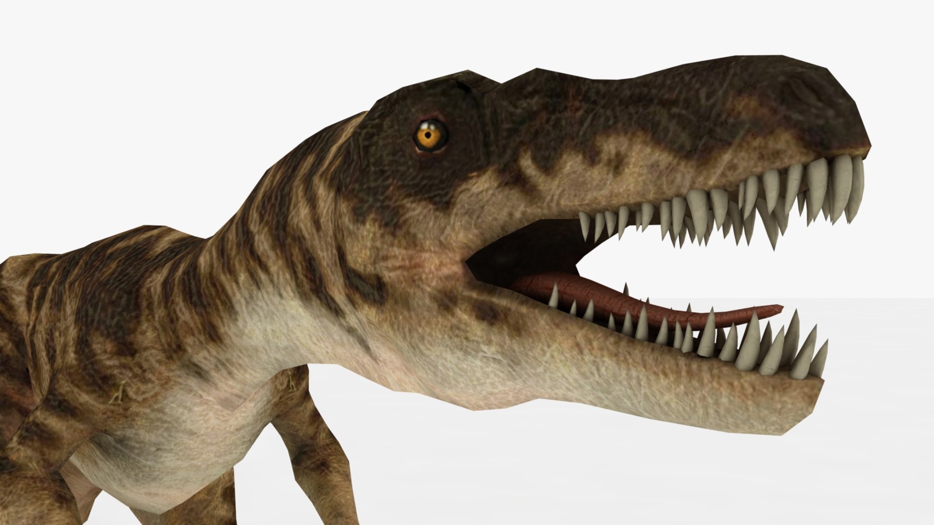 3D Raptor Rigged And Animated - TurboSquid 2348395