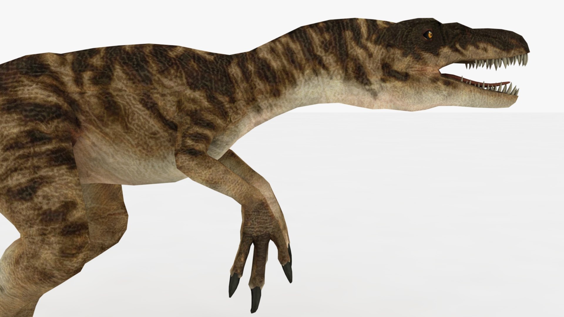 3D Raptor Rigged And Animated - TurboSquid 2348395