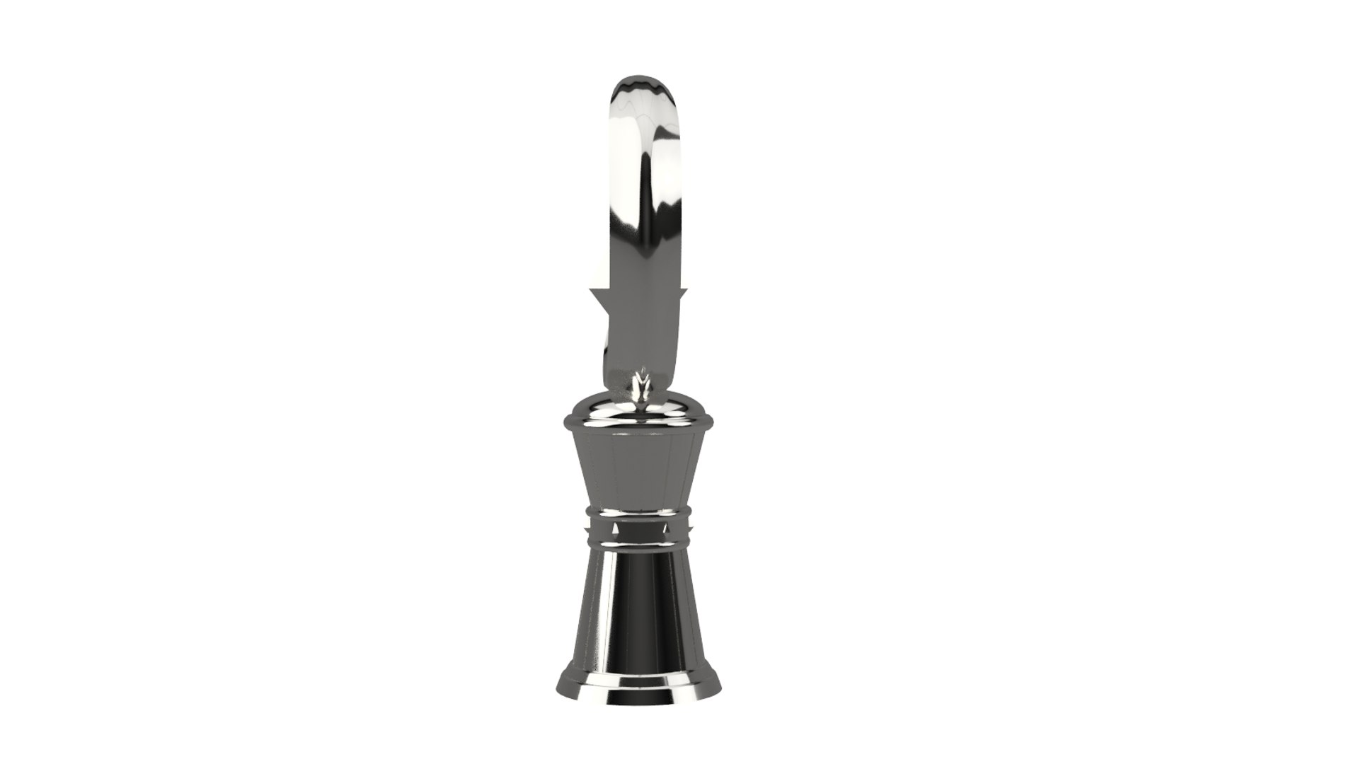 chess piece bishop 3d model
