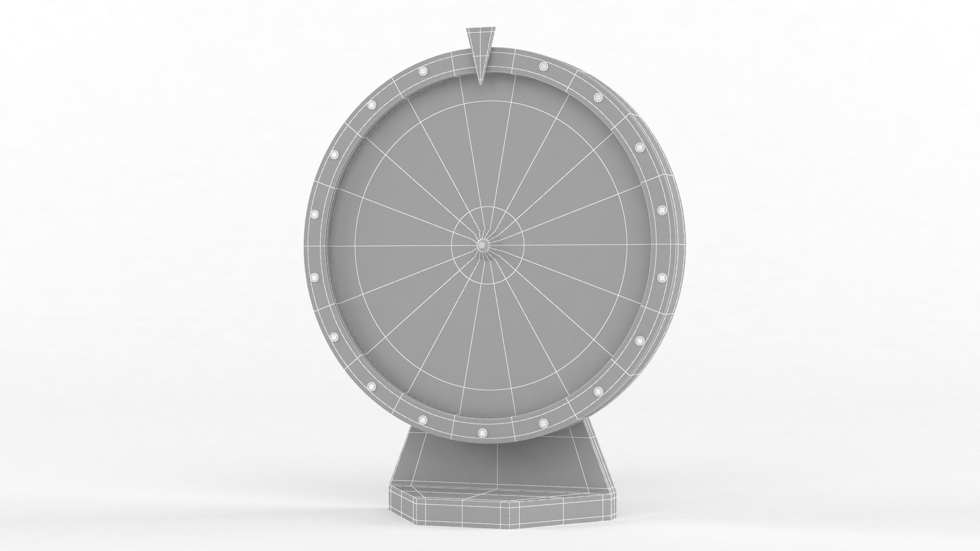 3D Model Wheel Of Fortune - TurboSquid 1959166