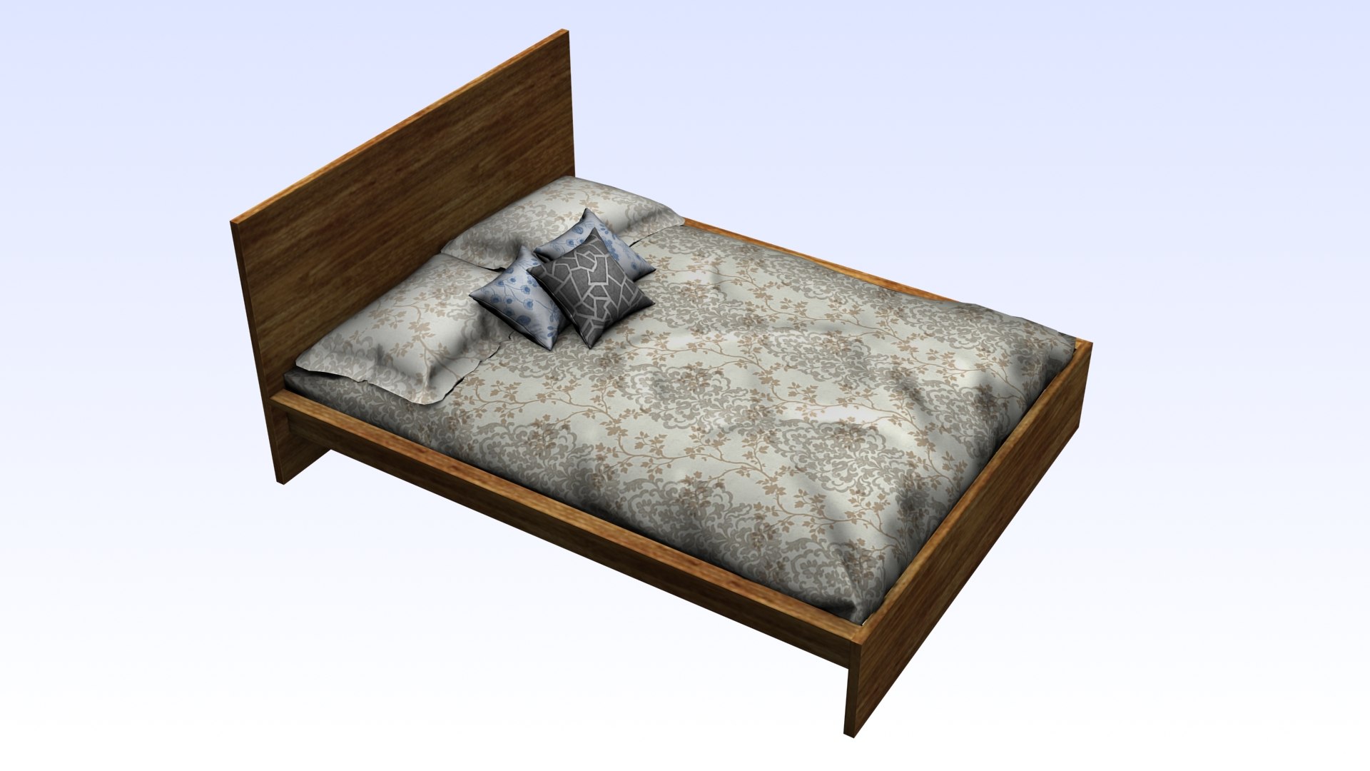 3D MANGO PLATFORM BED - TurboSquid 2222228