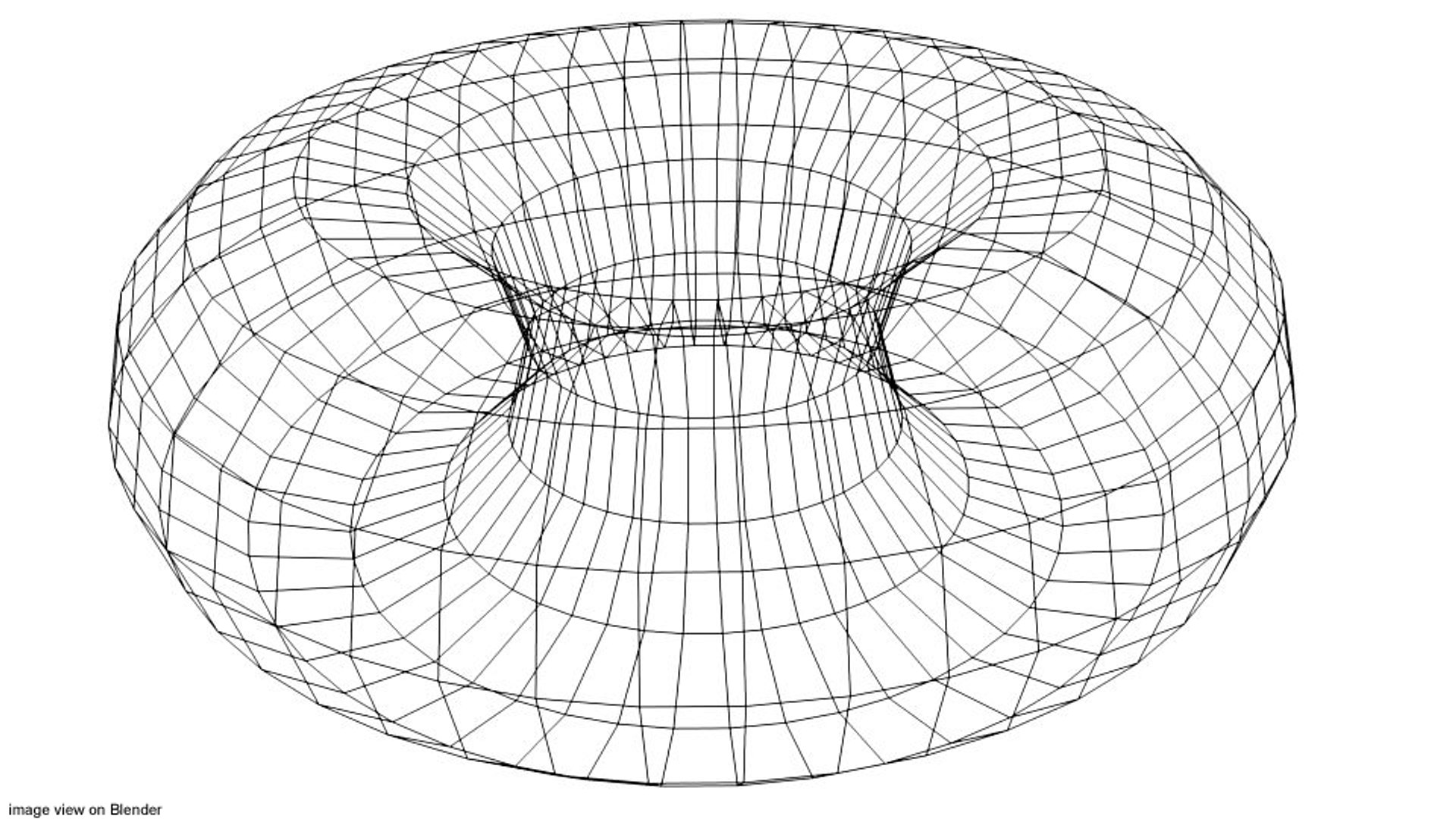 3d Model Bagel Bread