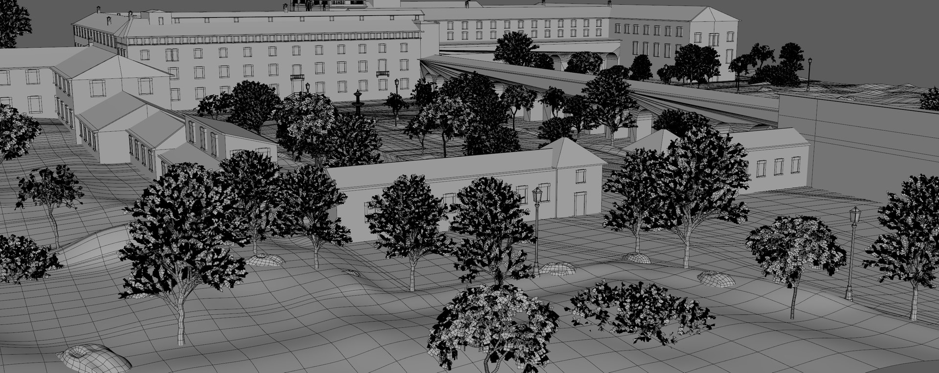 3D Model Monastery Mallorca Spain - TurboSquid 1252965