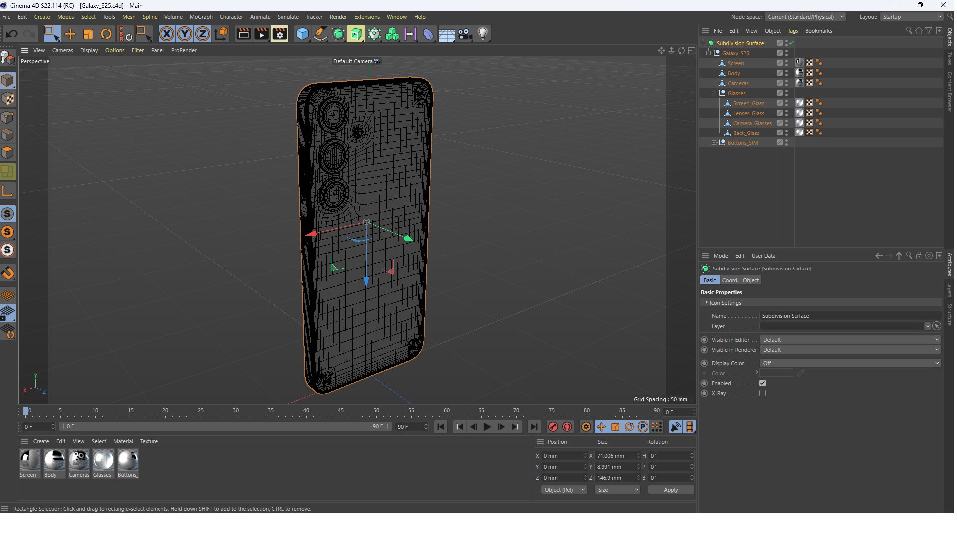 3D Samsung Galaxy S25 Icyblue - TurboSquid 2367540