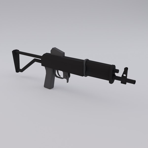CZ 2000 light machine gun 3D model - TurboSquid 1992883
