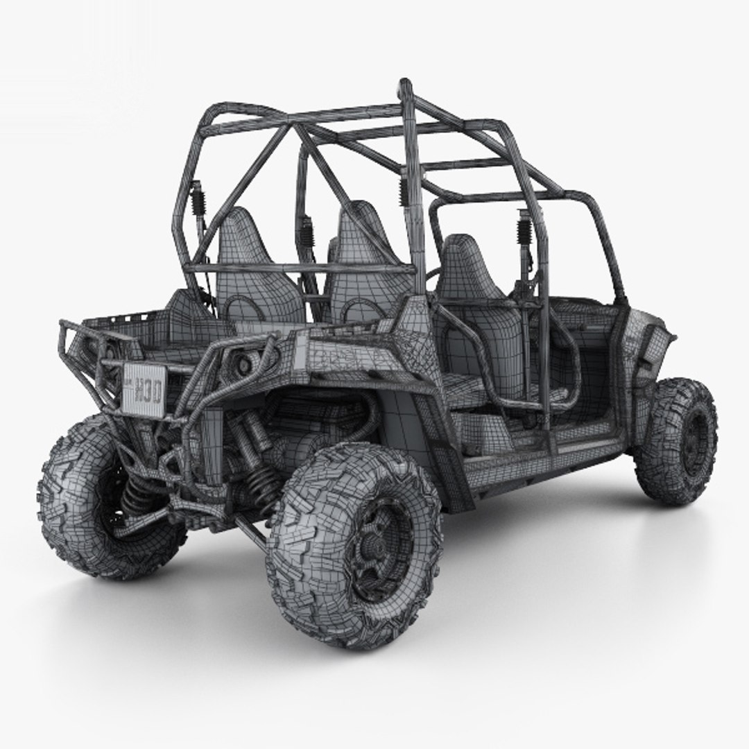 Polaris Rzr 4 3D Model - TurboSquid 1452592