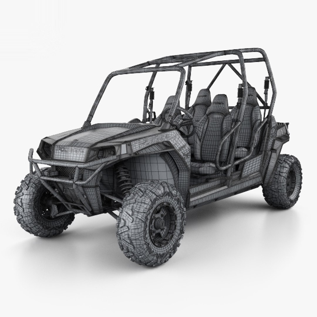 Polaris Rzr 4 3D Model - TurboSquid 1452592