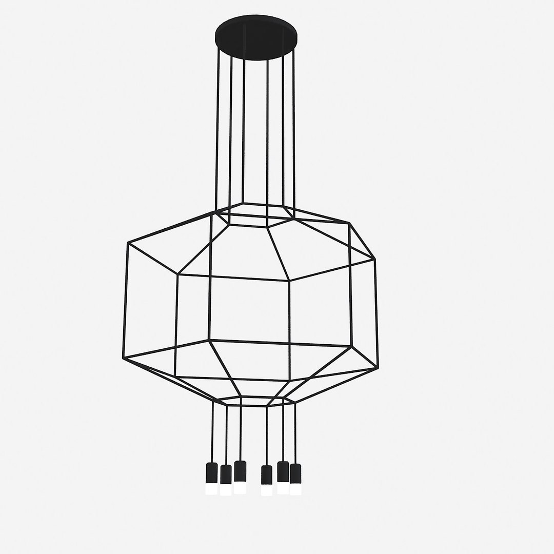 vibia wireflow wire 3d 3ds