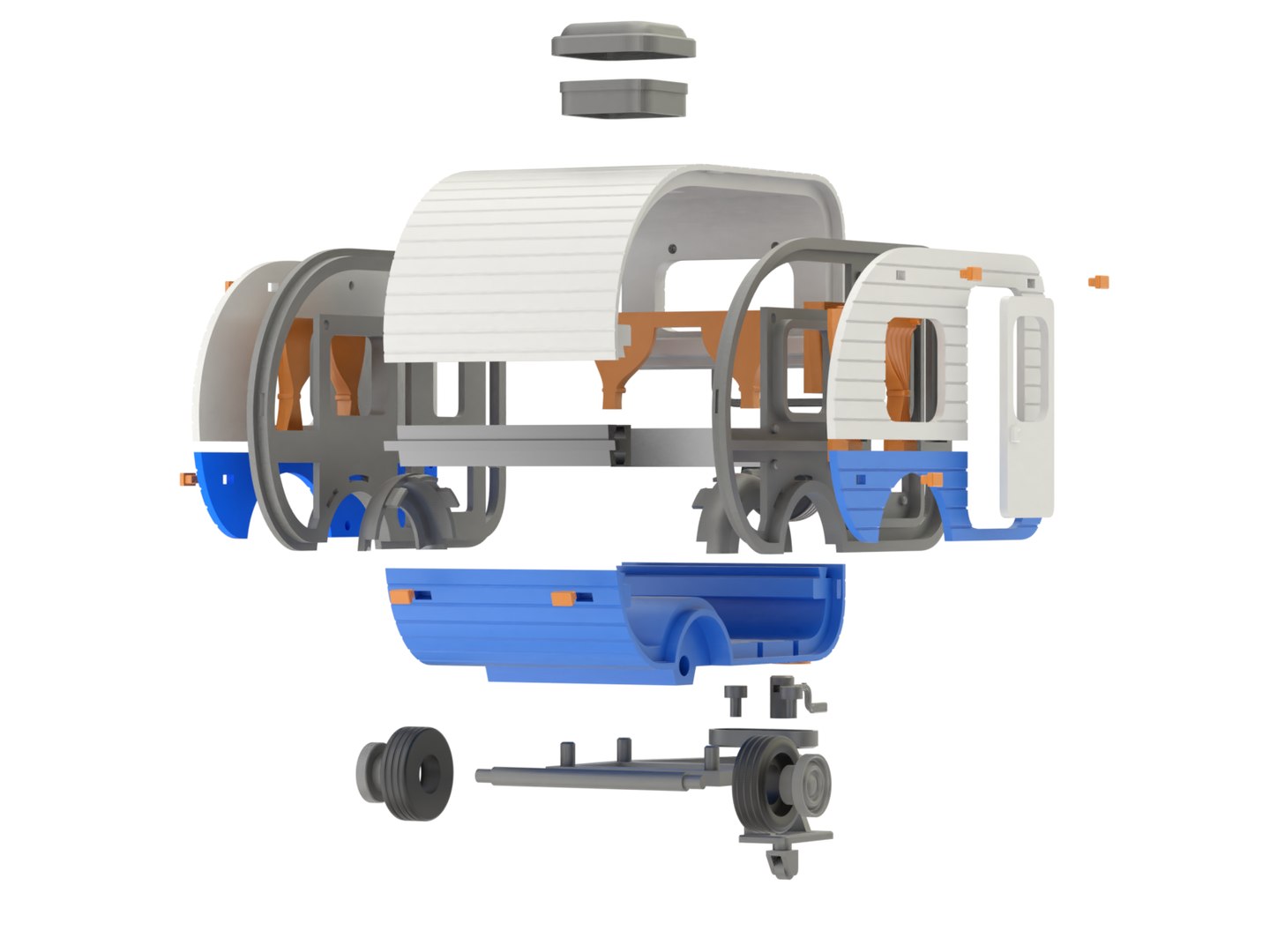 3D Print Camper Model Model - TurboSquid 1860975