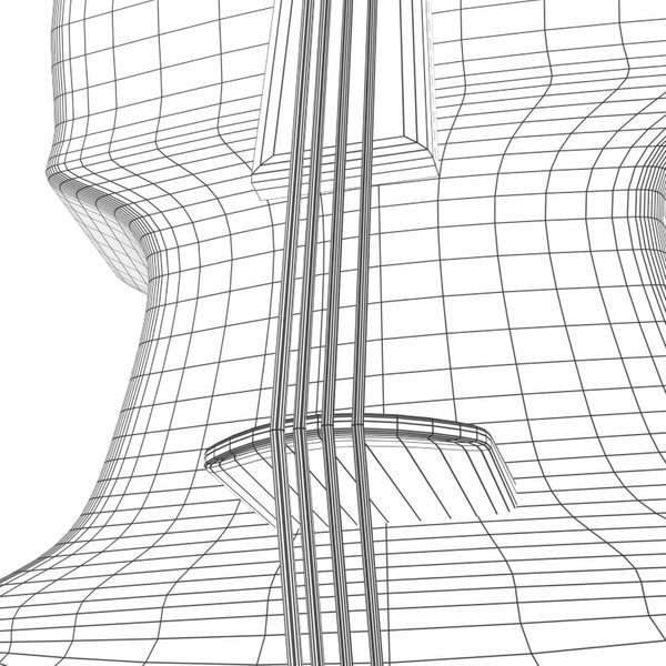 cello 3d model
