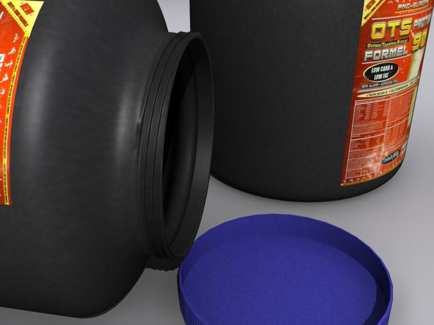 3d model of container protein