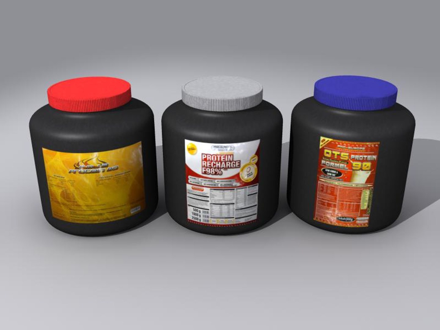 3d model of container protein