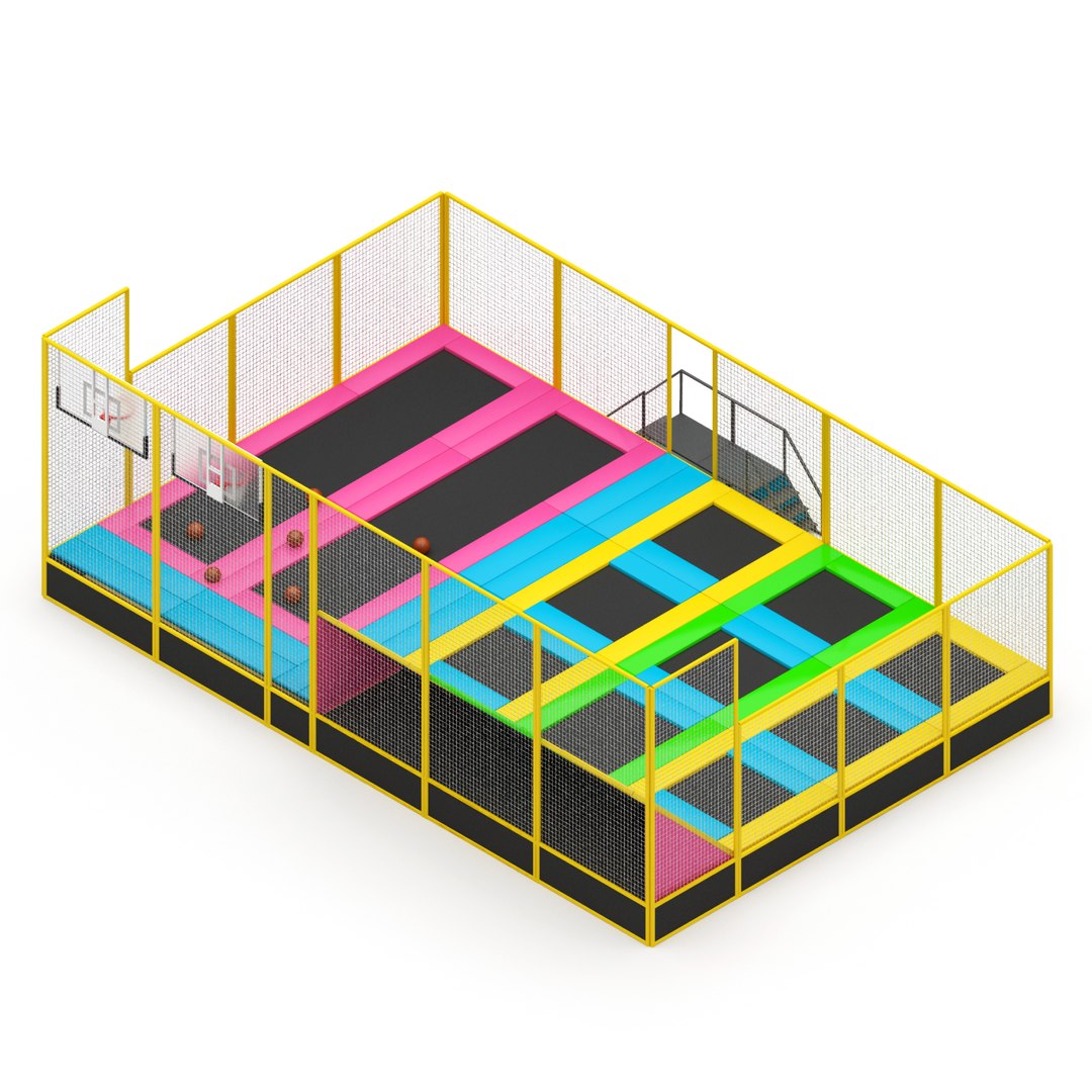 3D Trampoline Model - TurboSquid 1770064