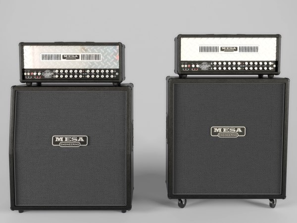 modelo 3d Mesa Boogie Dual Rectifier Stack - TurboSquid 1403680