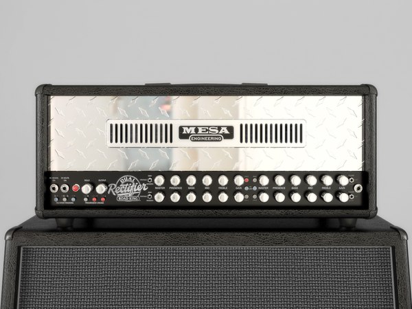 modelo 3d Mesa Boogie Dual Rectifier Stack - TurboSquid 1403680