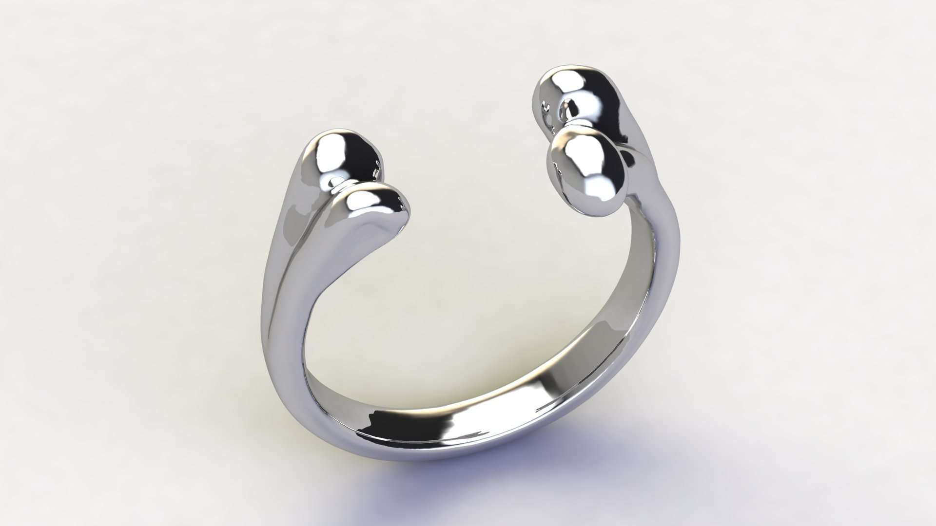 3D printable bone ring model - TurboSquid 1506003