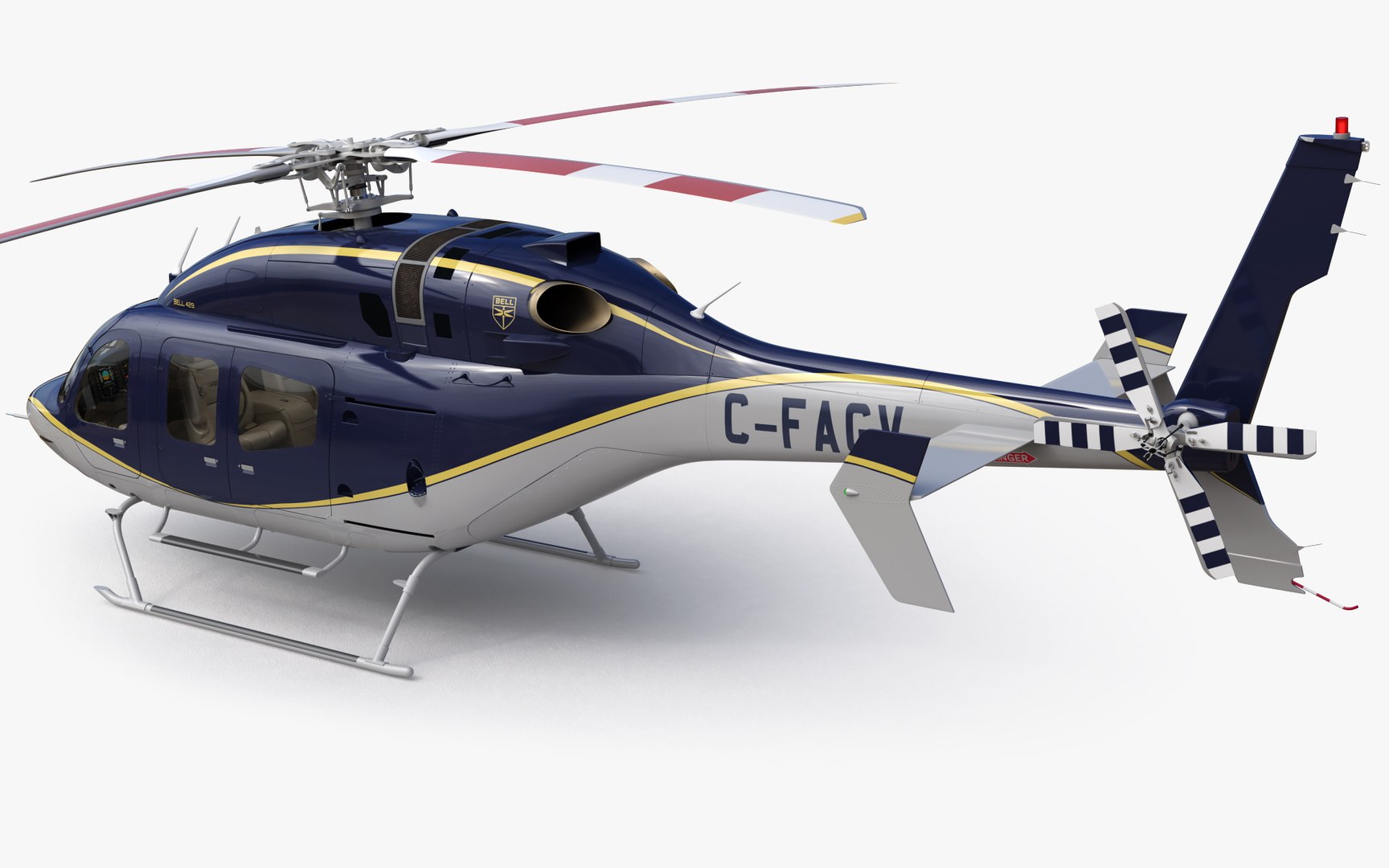 3D Bell 429 Corporate v2 model - TurboSquid 2172992