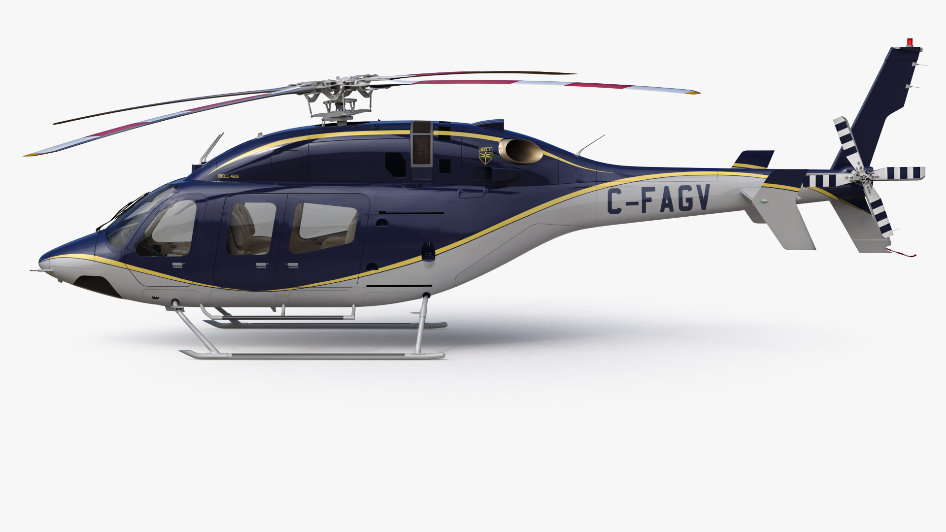 3D Bell 429 Corporate v2 model - TurboSquid 2172992