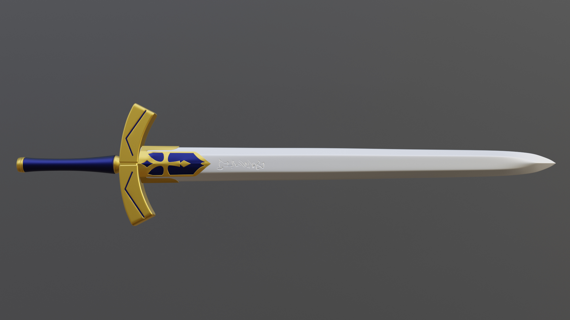 Fate Zero Sabre Excalibur Sword for 3D Printing3Dモデル - TurboSquid 1659655