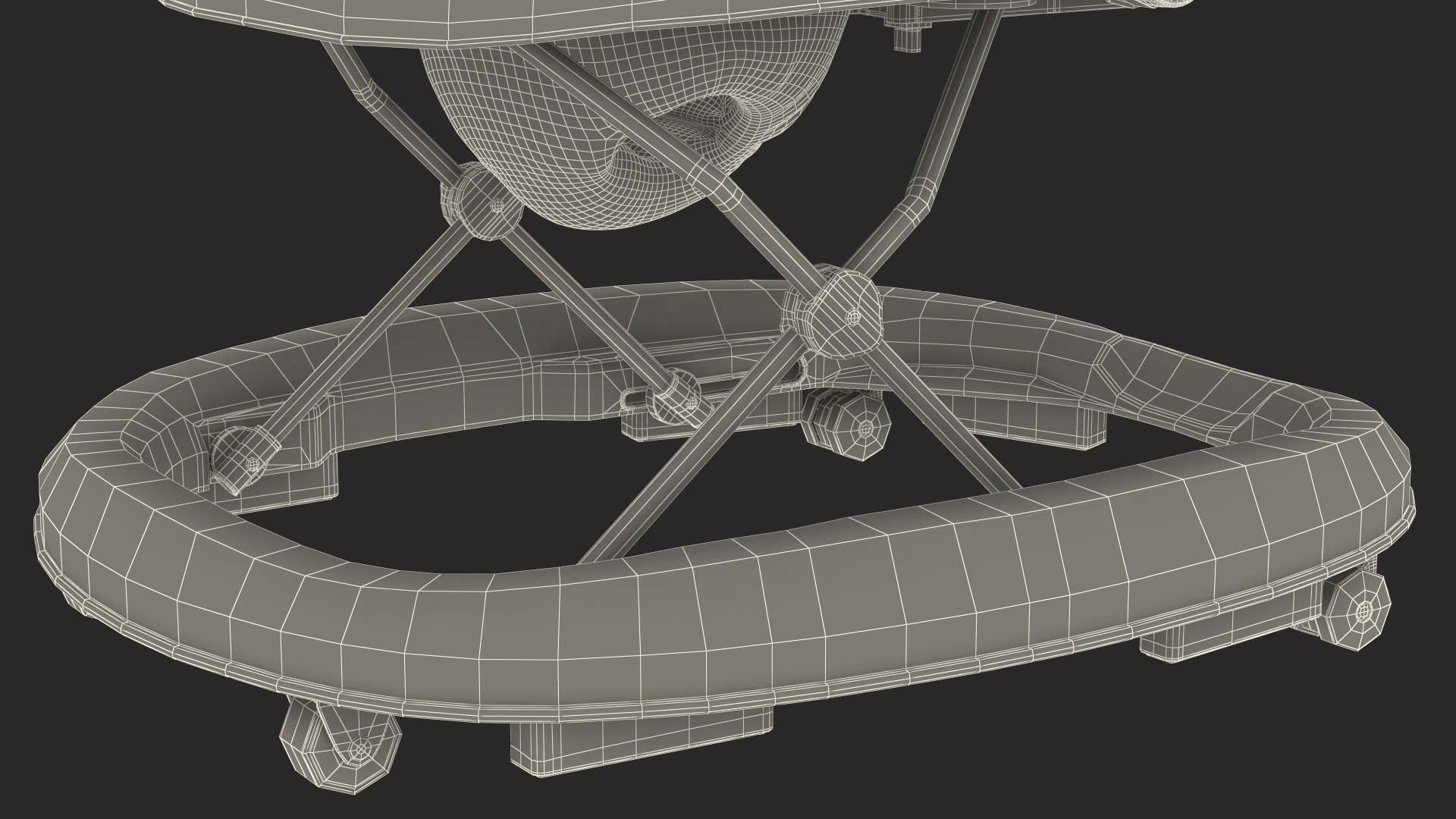 3D Model Baby Walker Generic - TurboSquid 1451777