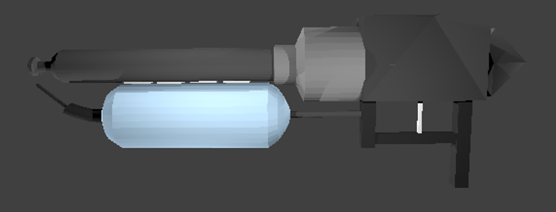 Fuel-powered flamethrower 3D model - TurboSquid 1281811