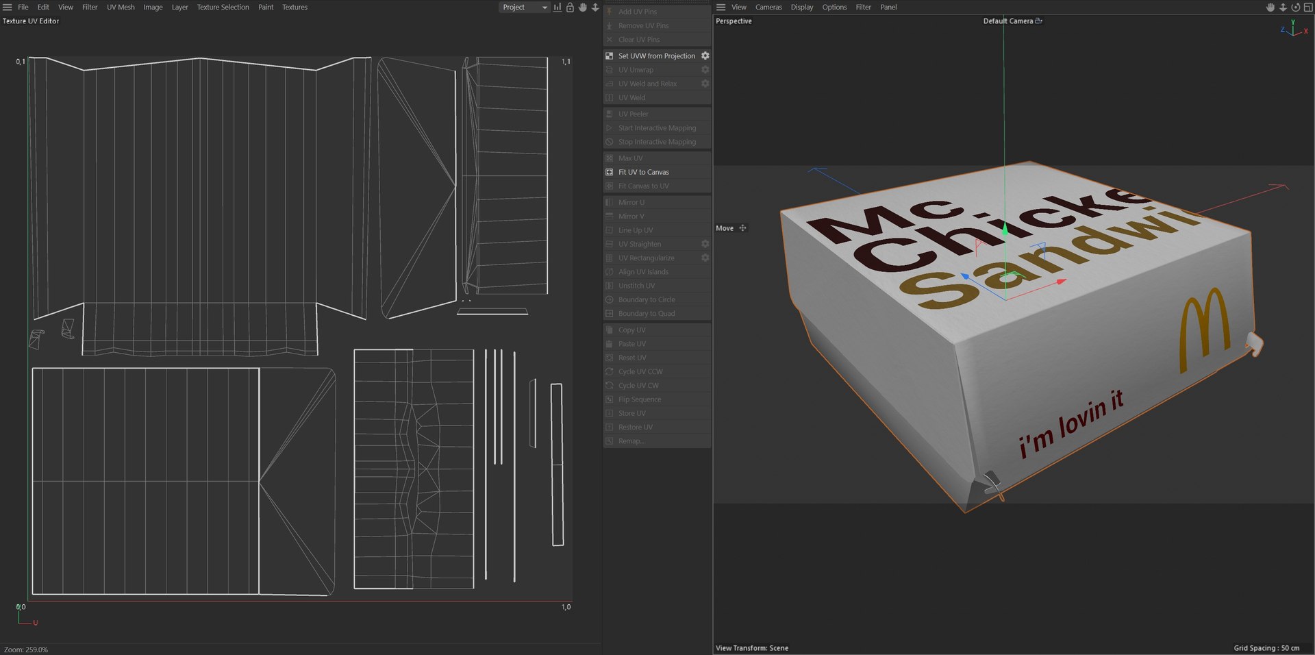 McChicken Package Model - TurboSquid 2384641