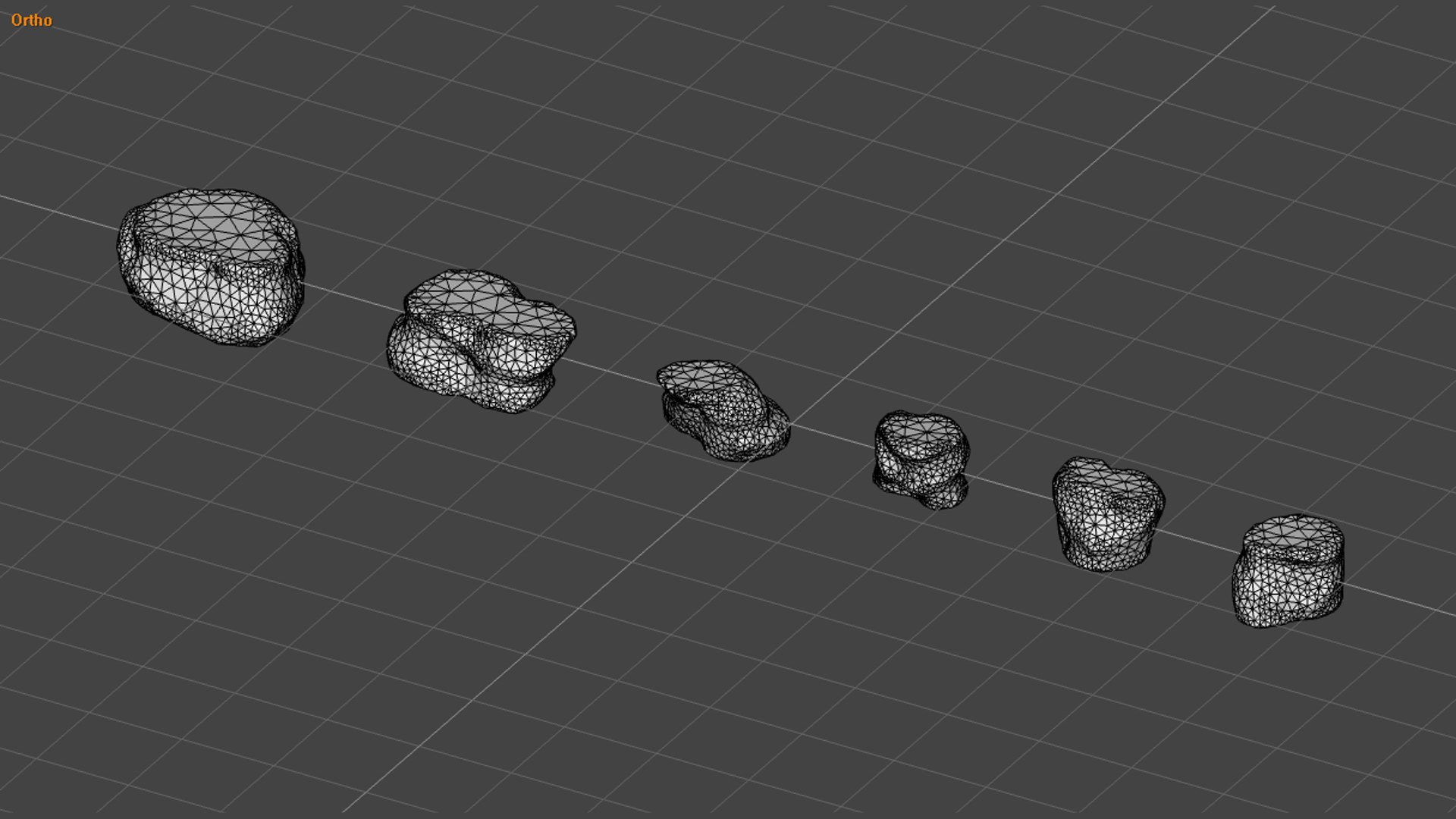 3D Short Flat Rocks - Dirt Model - TurboSquid 1982407