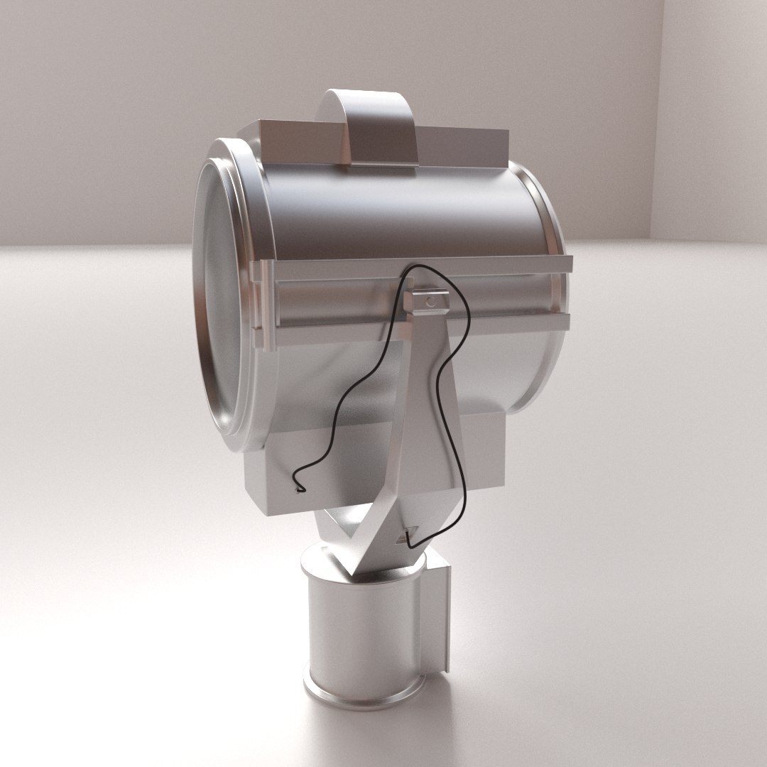 Searchlight Search 3D Model - TurboSquid 1370124