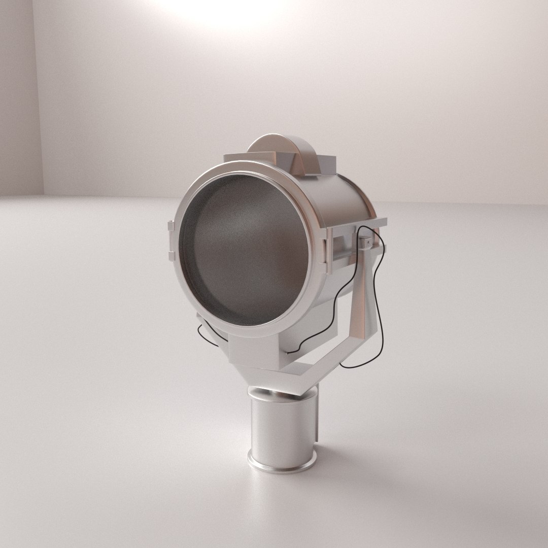 Searchlight Search 3D Model - TurboSquid 1370124