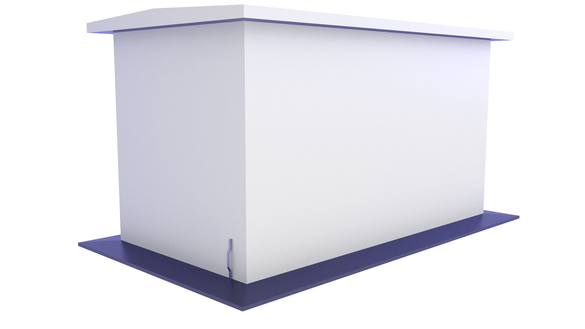 Precast Concrete Substation Building Low Poly 12 3D Model - TurboSquid ...