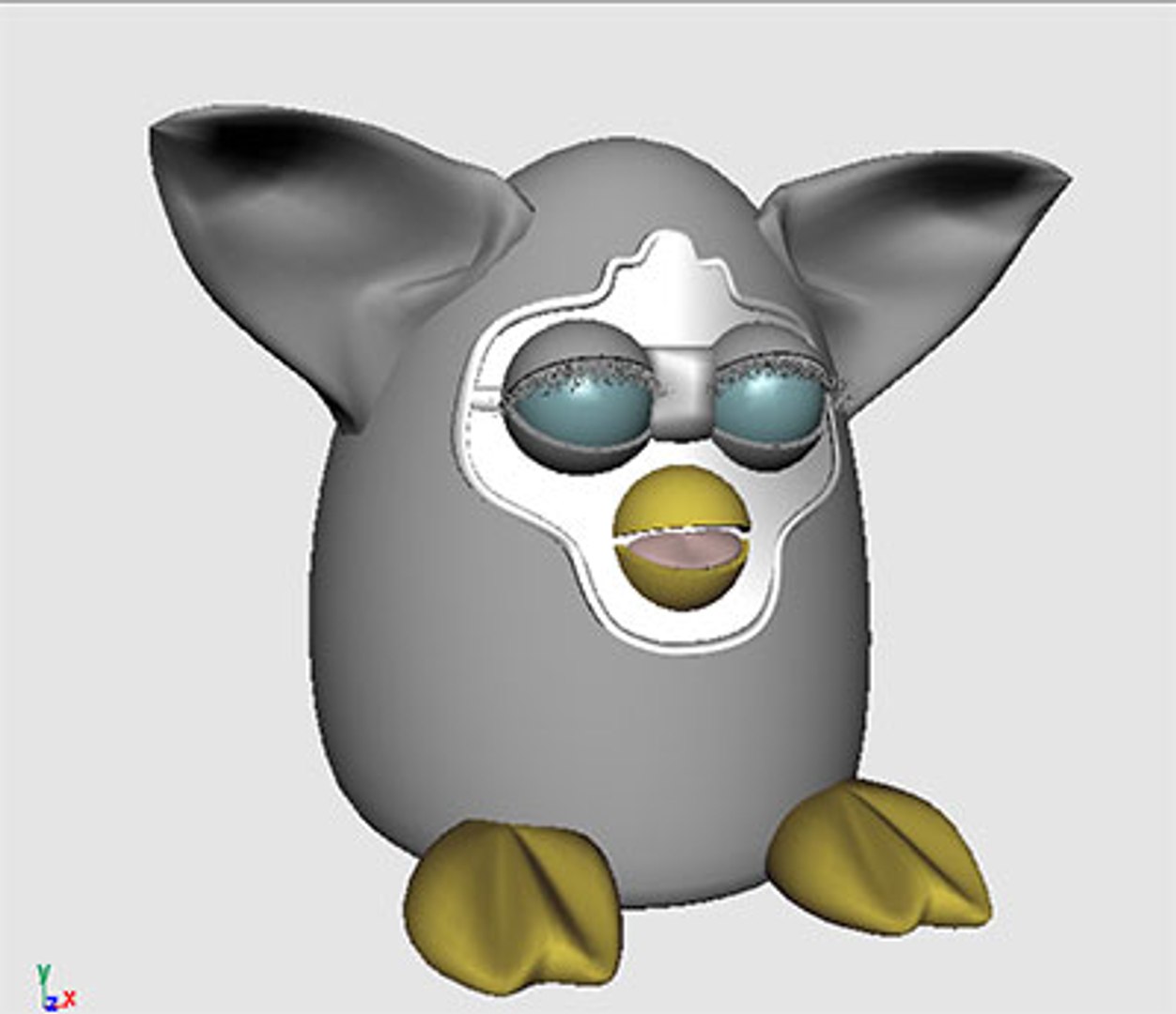 Furby Doll 3d Ma