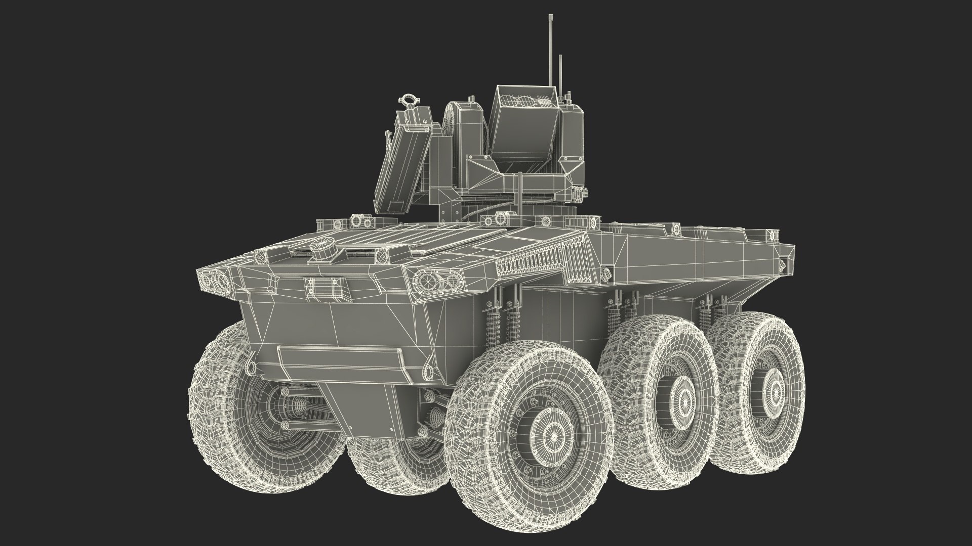 3D Armed Scout Robot Rigged For Cinema 4D Model - TurboSquid 2124507