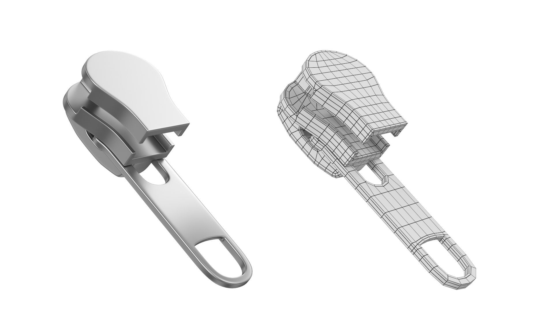 3D Zipper Slider 03 - TurboSquid 2161125