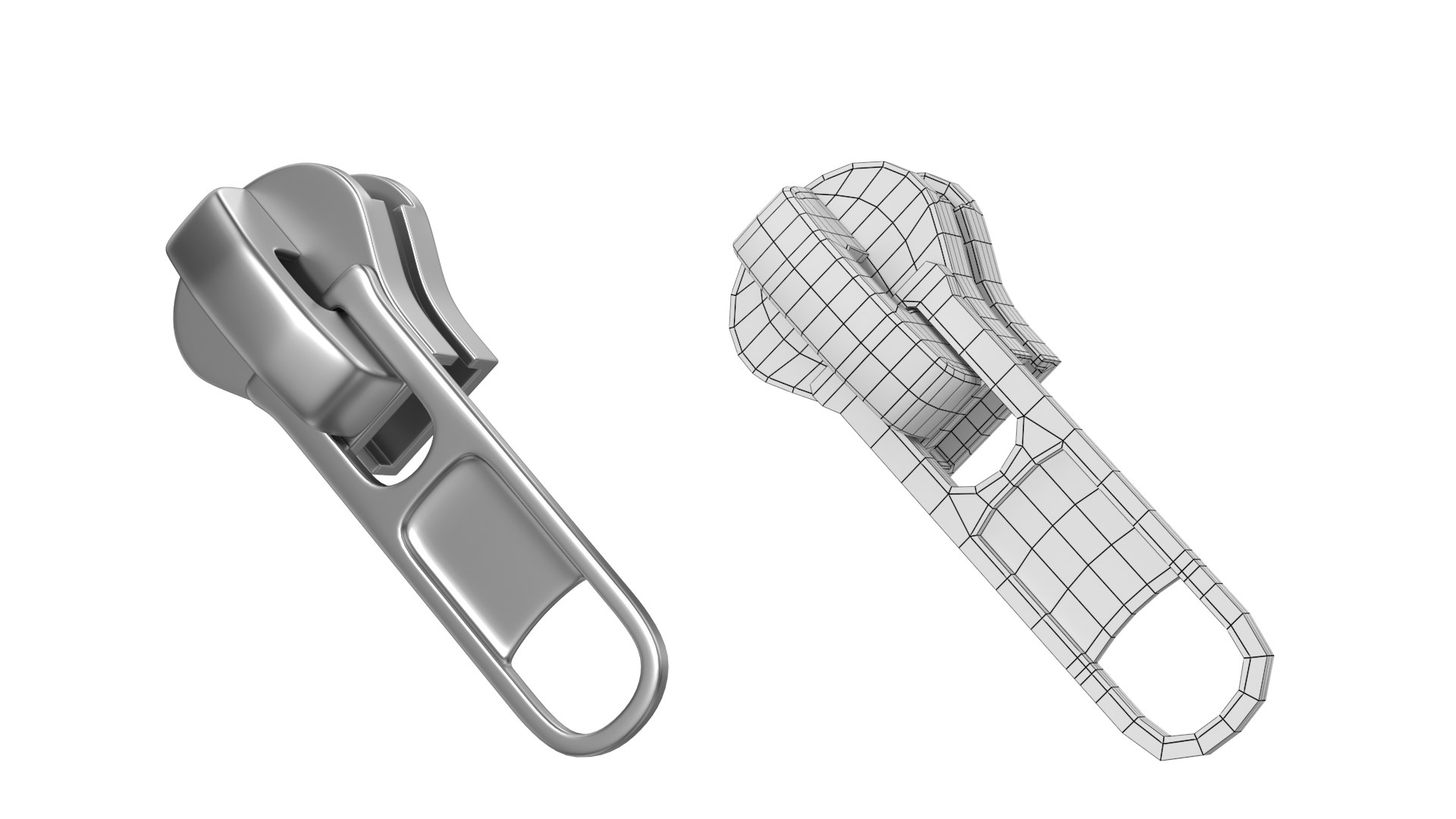 3D Zipper Slider 03 - TurboSquid 2161125
