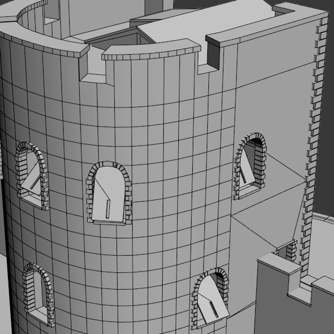Medieval Tower 3d Model