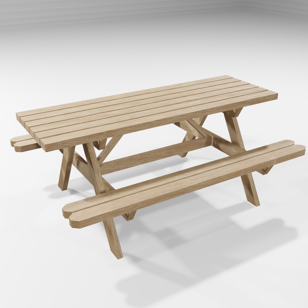 Free Mesa De Picnic 3D Model - TurboSquid 2156470
