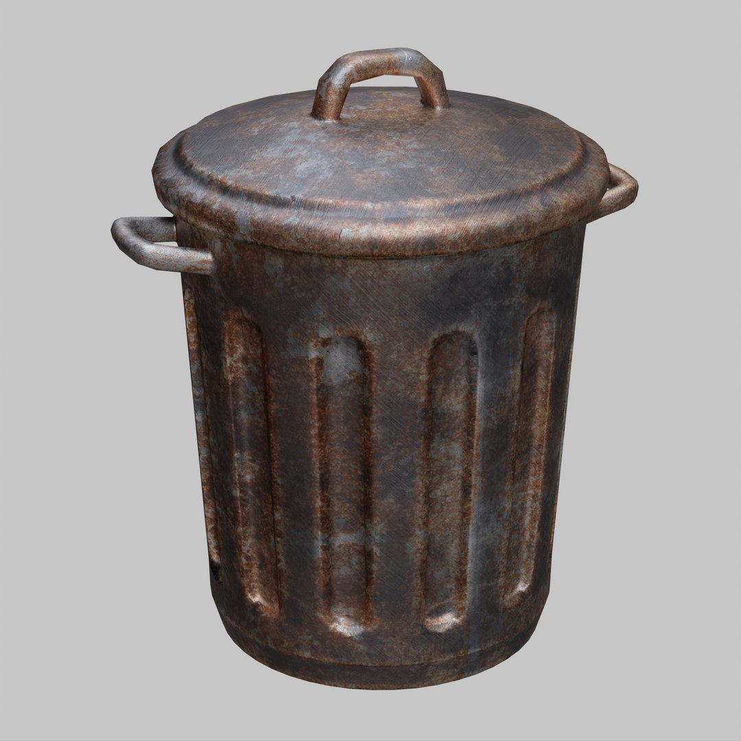 3D Garbage Bin - TurboSquid 2321877