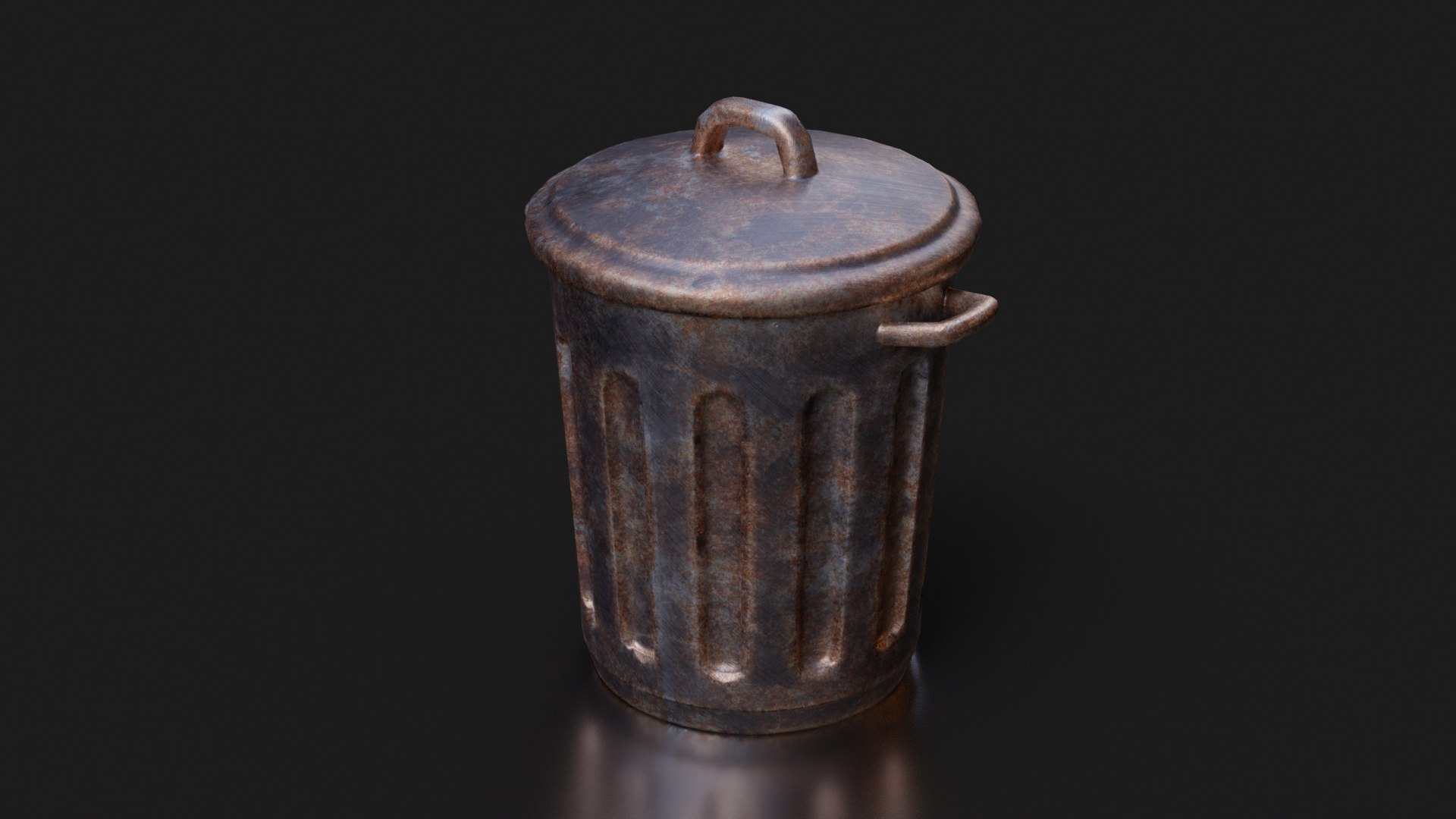 3D Garbage Bin - TurboSquid 2321877