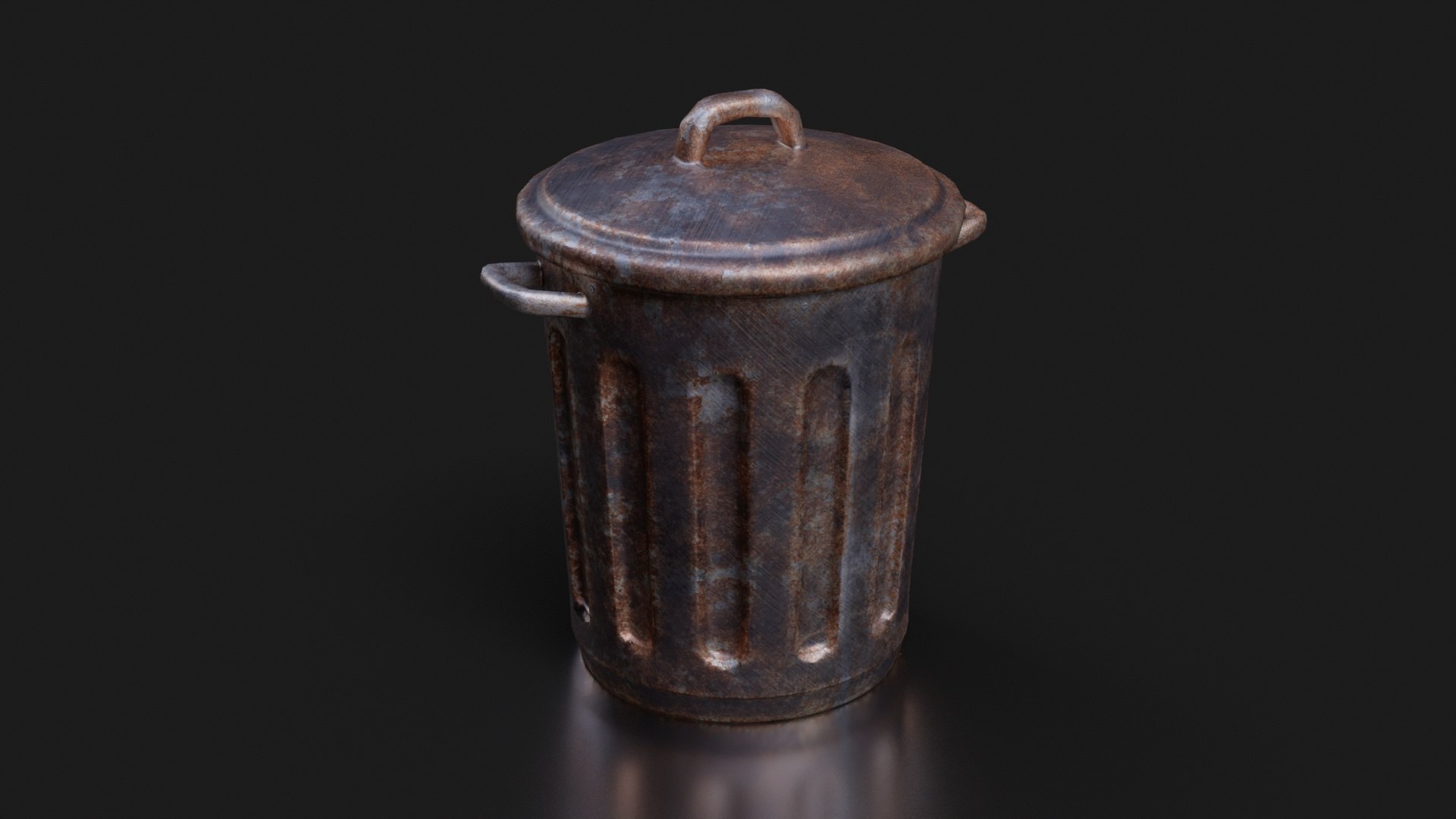 3D Garbage Bin - TurboSquid 2321877