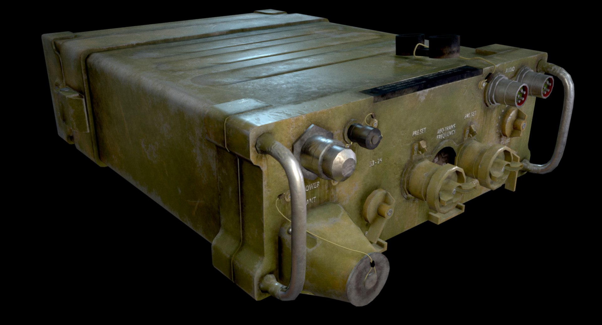 3D Model Prc-77 Radio - TurboSquid 1355790