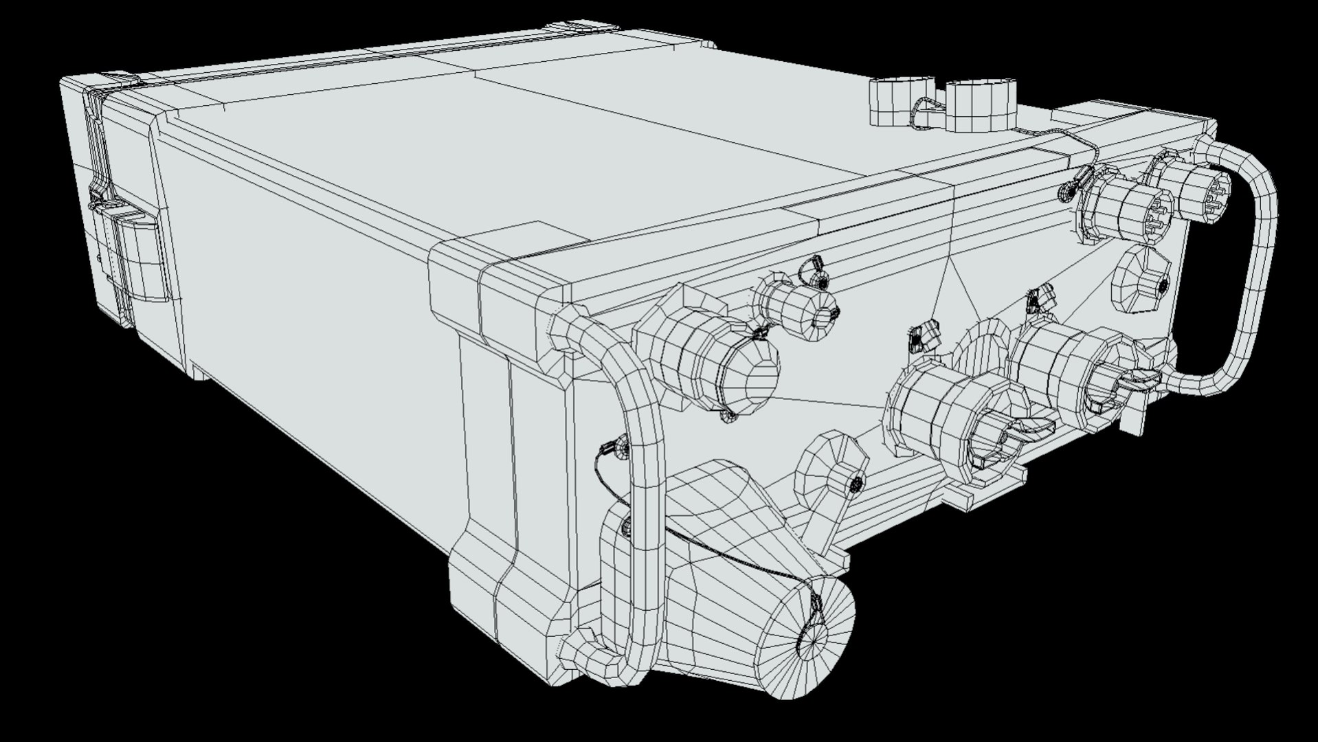 3D Model Prc-77 Radio - TurboSquid 1355790
